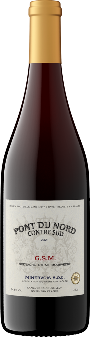 Buy Pont du Nord Contre Sud 2021 50% Grenache – 45% Syrah – 5% – Firstleaf
